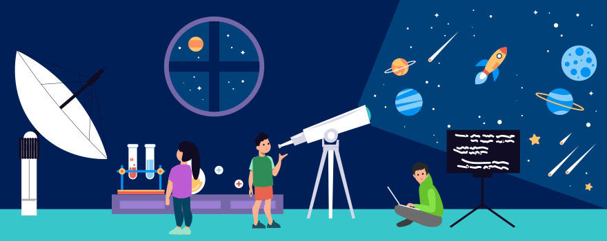Navigating the Stars: A Young Learner's Guide to Astronomy